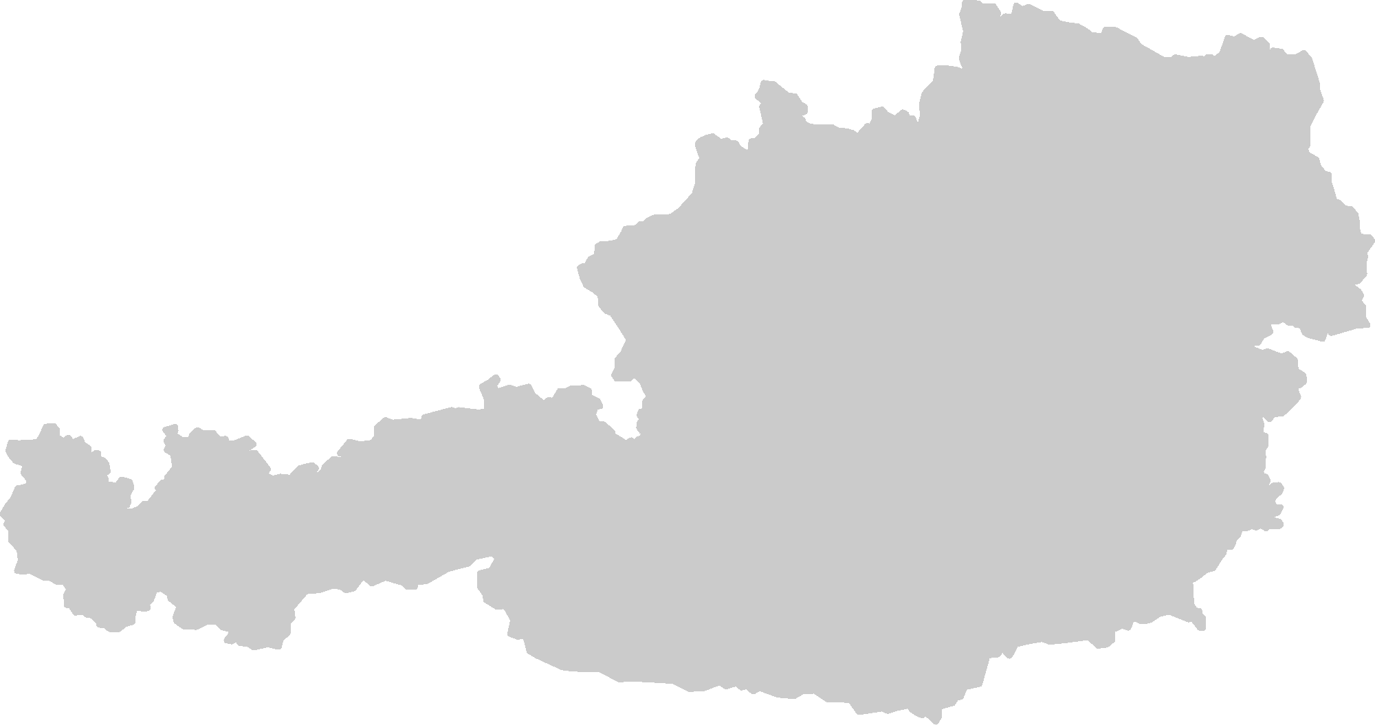 Austria_map – kleine herzen